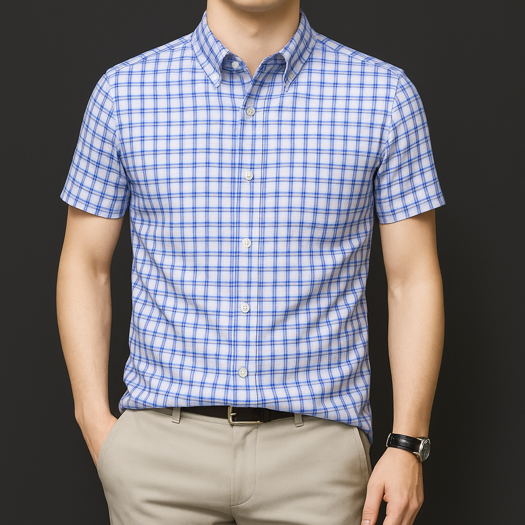 Everyday Crest Check Shirt – Legend Legancy